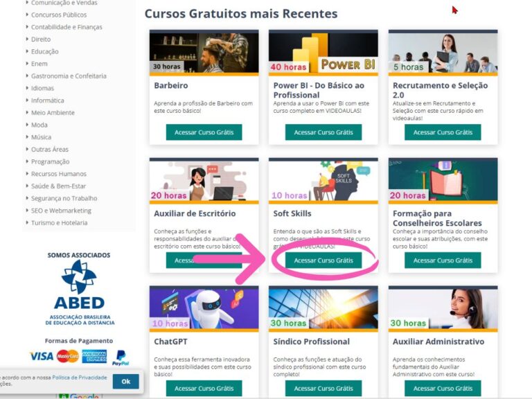 Cursos Gratuitos Prime Cursos: Acesso Gratuito a uma Diversidade de ...